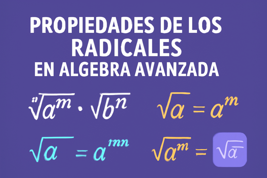 Propiedades de los Radicales en Álgebra Avanzada - Matemáticas Guia